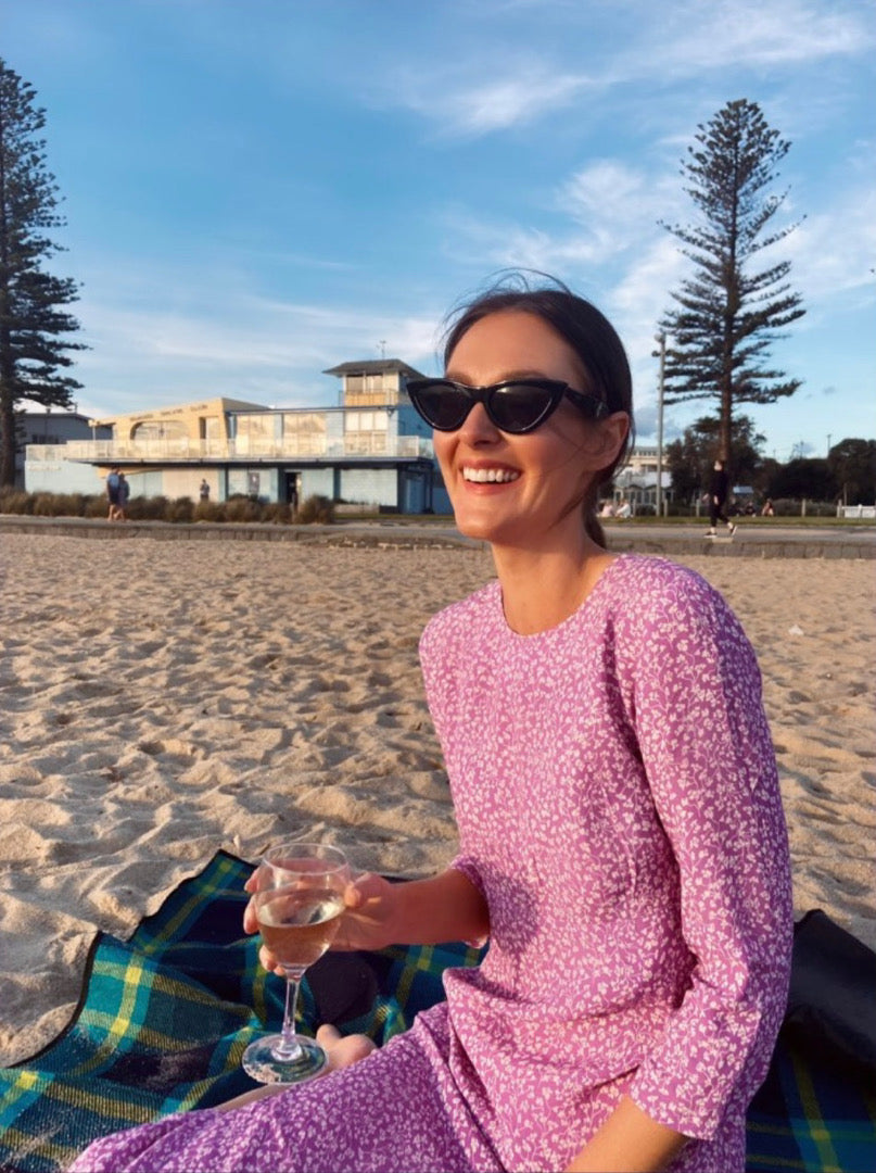 Madeline Slattery X Tunik the label featuring the Vivienne Dress